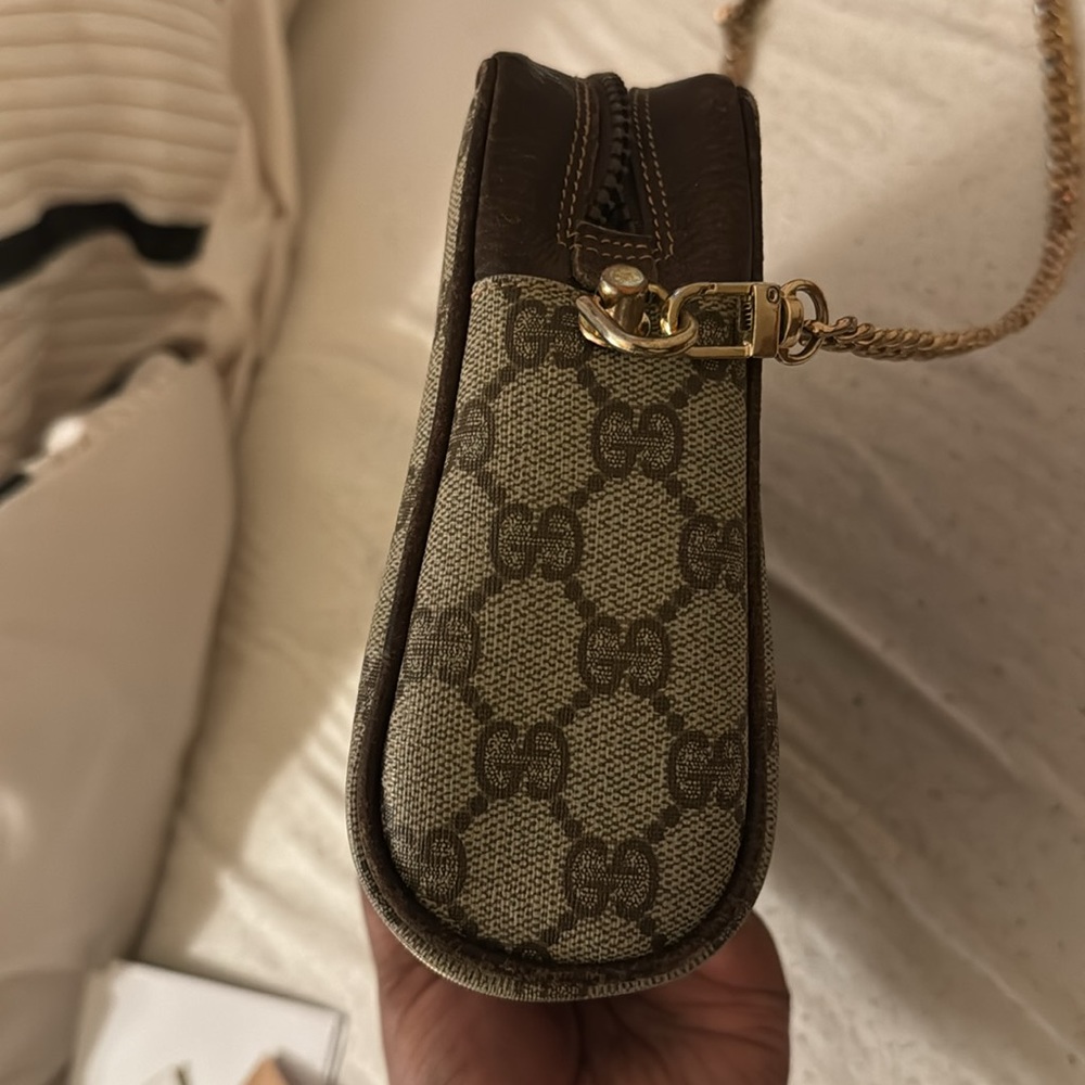 Gucci Gg Pattern Clutch/Shoulder Bag - Gem